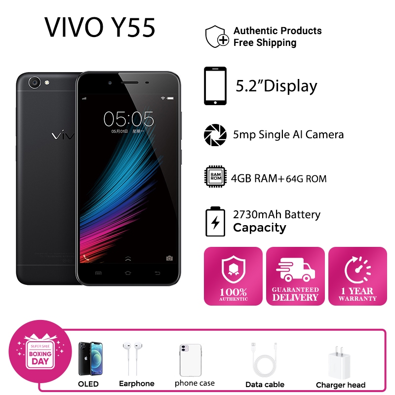 For VIVO Y55 4+64G 4G network WI-FI best-selling game affordable label student study work mobile ...
