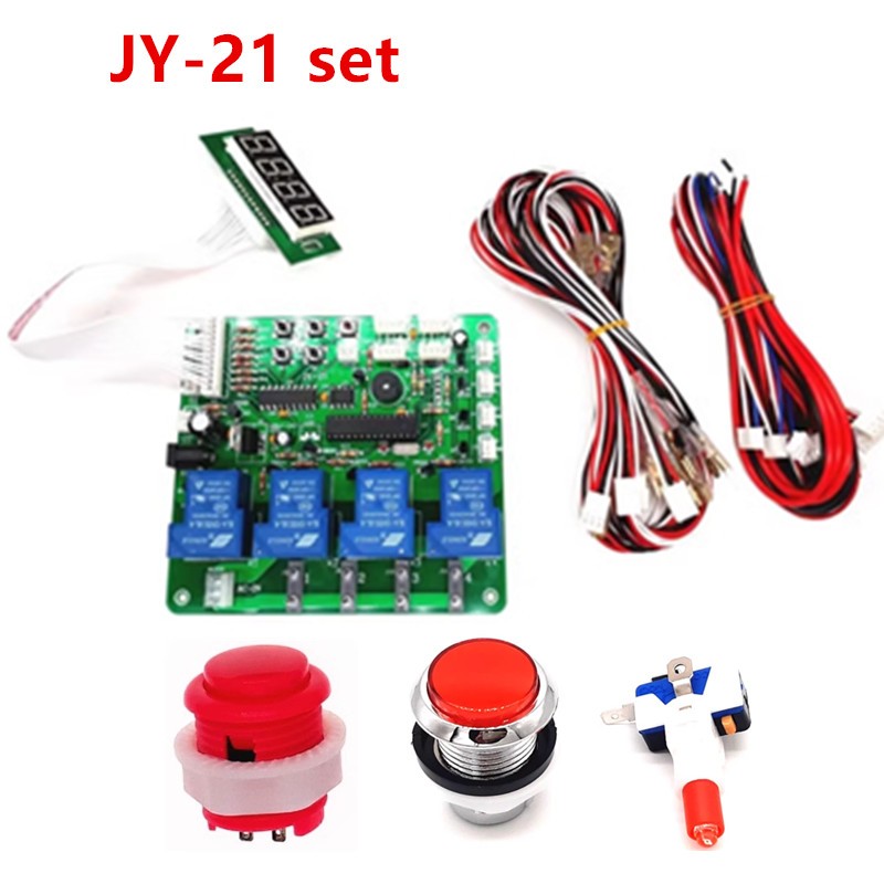 220v Arcade Coin Operated Timer Board Timer Control Board Power Supply For Coin Acceptor Coin