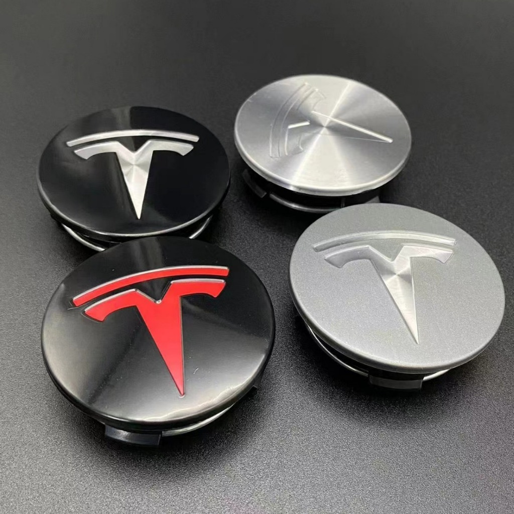 4pcs 56mm Wheel Center Hub Caps Rim Cover For Tesla Model 3 S X ...