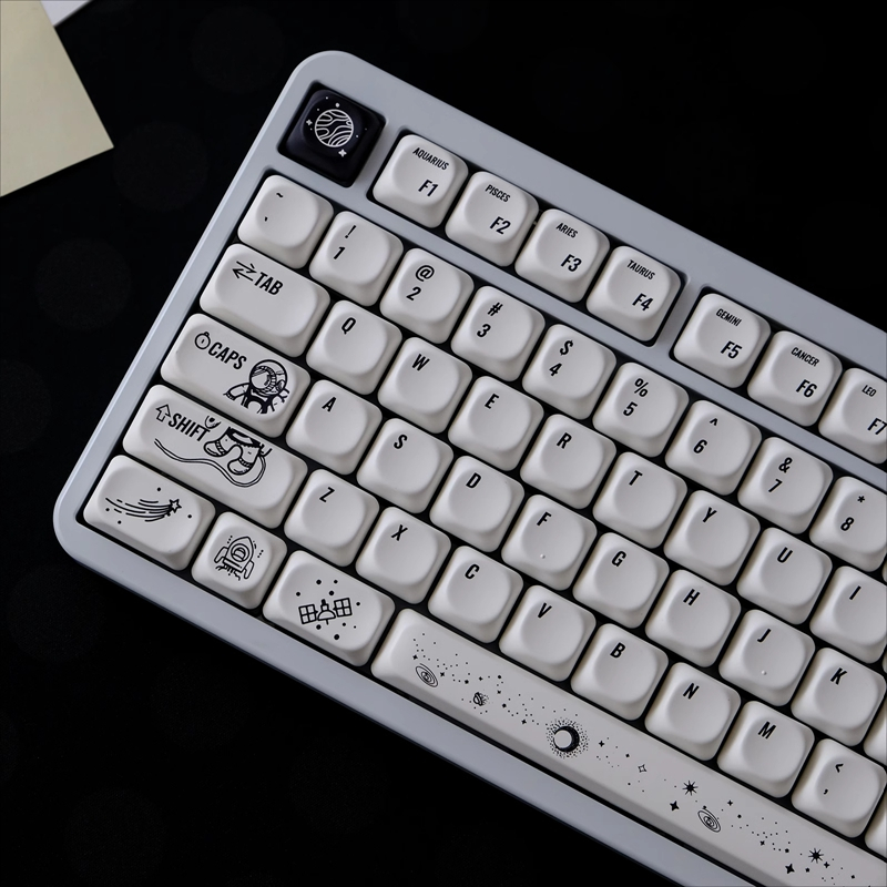 【Keycap Only】Outer Space Astronauts QX3 Profile Similar To MOA Height ...