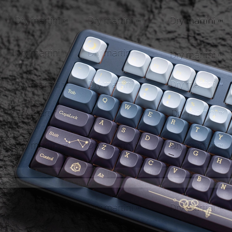 【Keycap Only】Gradient Star Keycap 148 Keys Step MOC Profile PBT Five ...