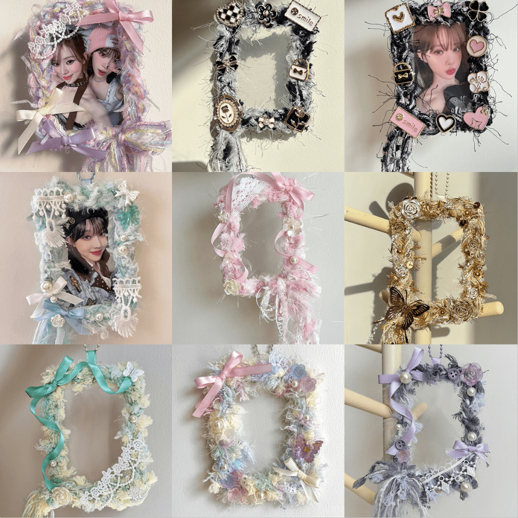 Ready Stock Knitting Handmade DIY Card Holder Card Brick Goo Card Small ...