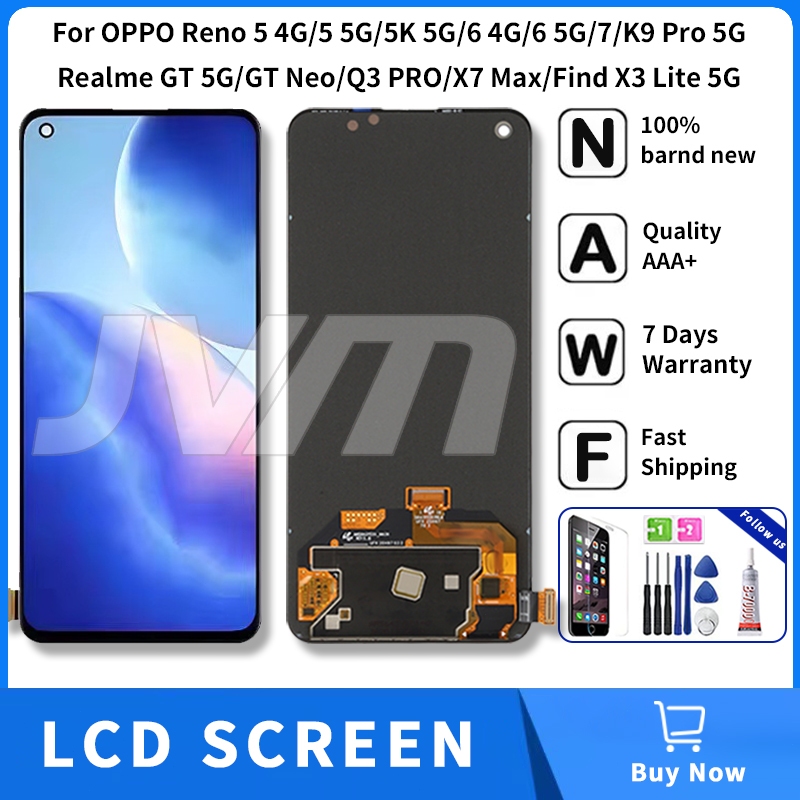 For Oppo Reno 5 4G/Reno 5 5G/Reno 5K 5G/Reno 6 4G/Reno 6 5G/Reno 7 4G/K9 Pro 5G/Find X3 Lite 5G ...