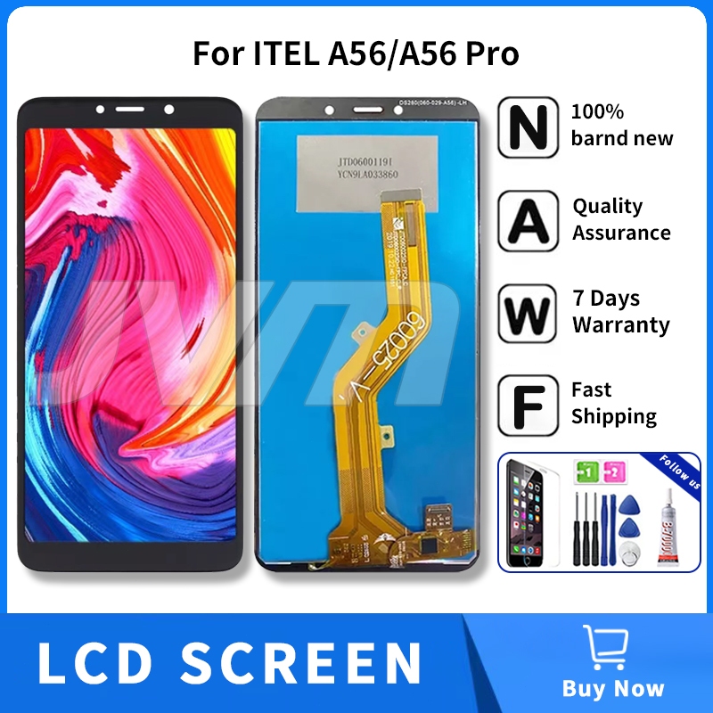 For Itel A56 A56 Pro LCD Touch Screen Replacement Ultra Clear LCD ...