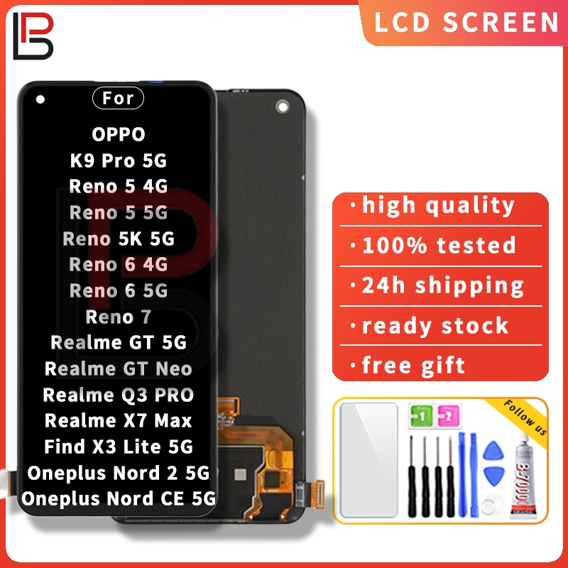 For Oppo Reno 5 4G/Reno 5 5G/Reno 5K 5G/Reno 6 4G/Reno 6 5G/Reno 7 4G ...