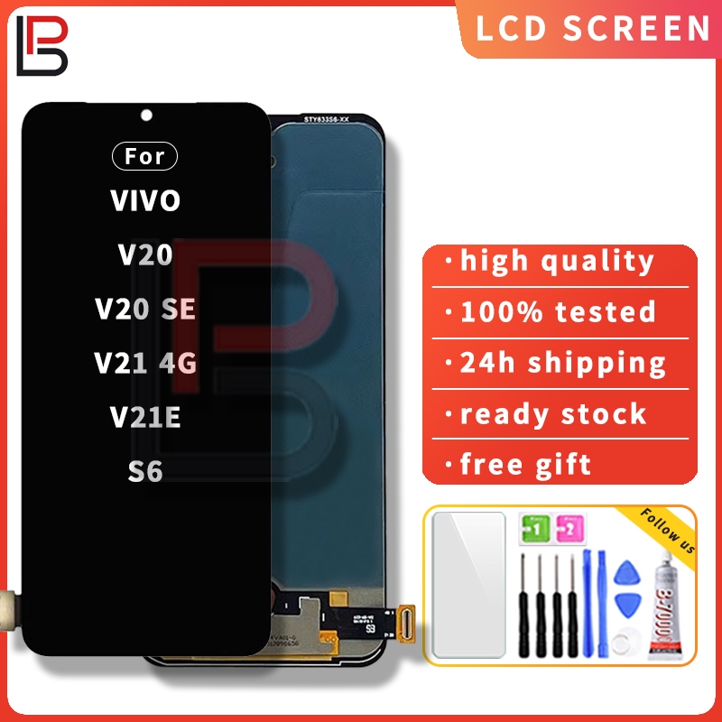 For Vivo V20 V20 SE V21 4G V21E S6 Lcd Touch Screen Digitizer Assembly ...