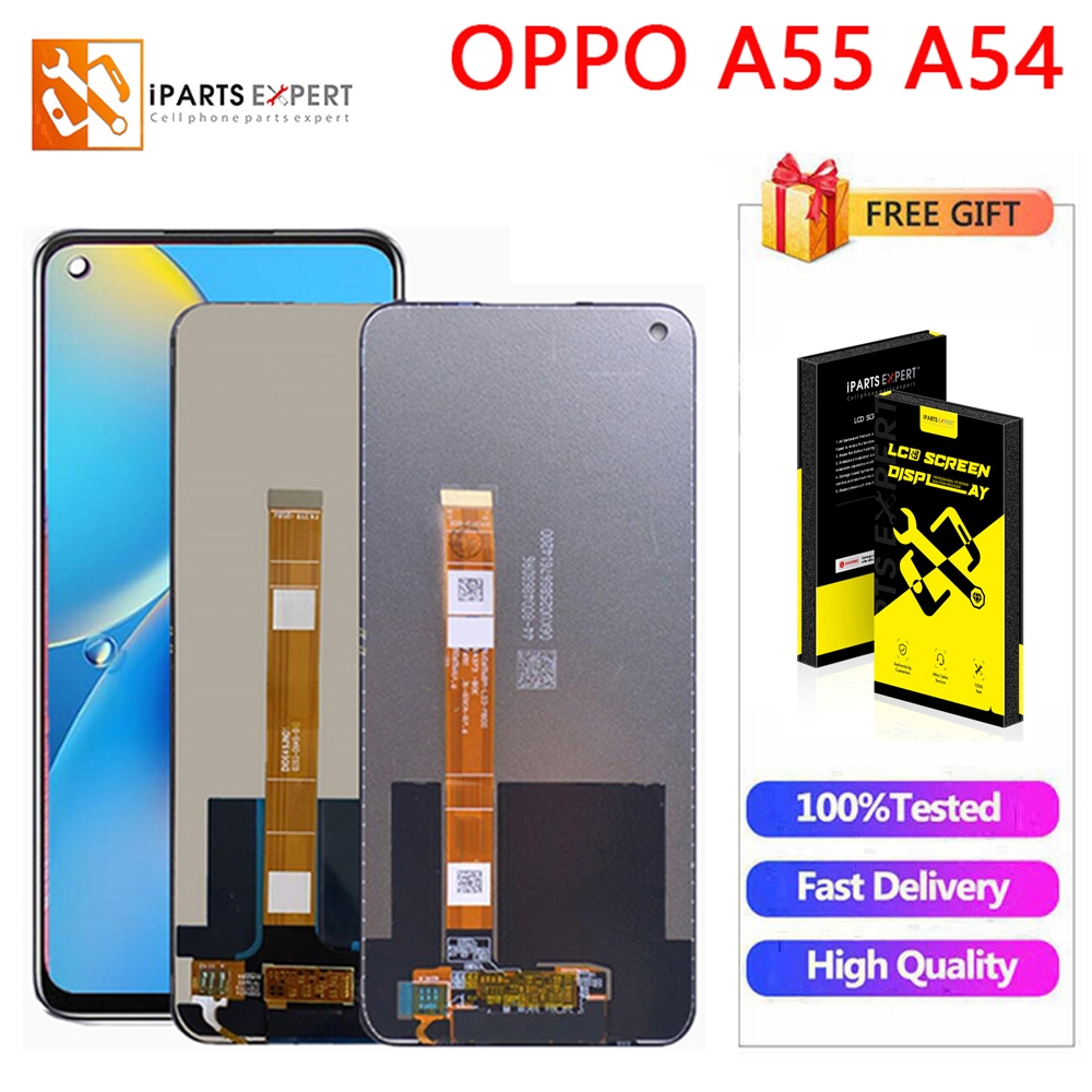 IPARTSEXPERT LCD For Oppo A55 4G CPH2325 LCD Display Screen Touch Panel ...