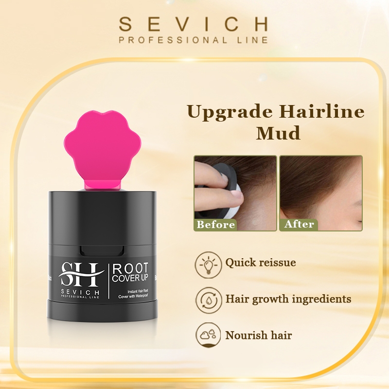 SEVICH Hairline Powder Waterproof Hair Shadow Powder Hair Color Touch ...