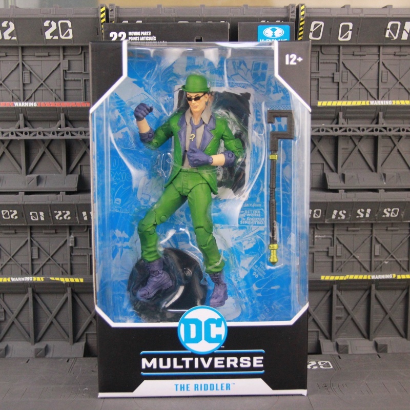 McFarlane DC Arkham City Riddler 7-inch Action Figure | Shopee Philippines