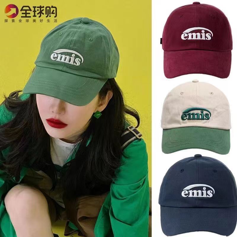 [homas] Emis Baseball Cap Original Label Single Thread Embroidery Star ...