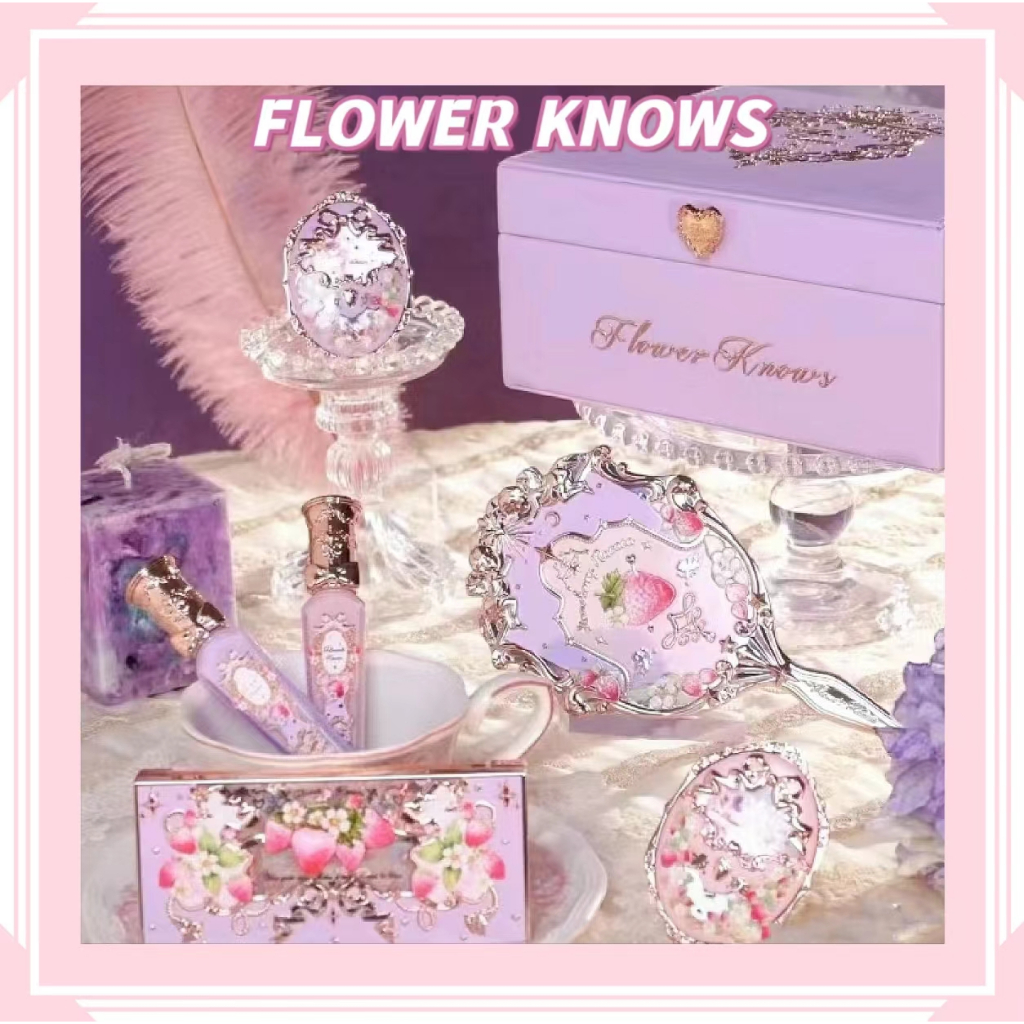 Flower Knows Strawberry Rococo Purple Limited Color Purple Hairpin Mini ...