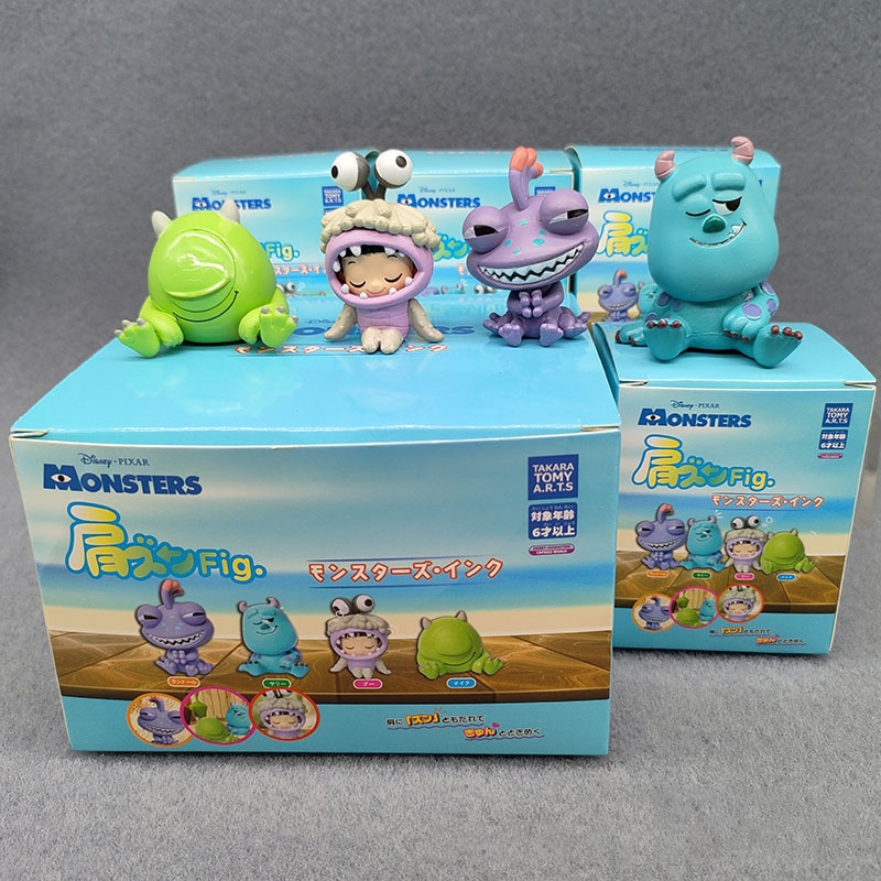 4Pcs/Set 4-6cm Monsters University James P Sullivan Mike Wazowski ...