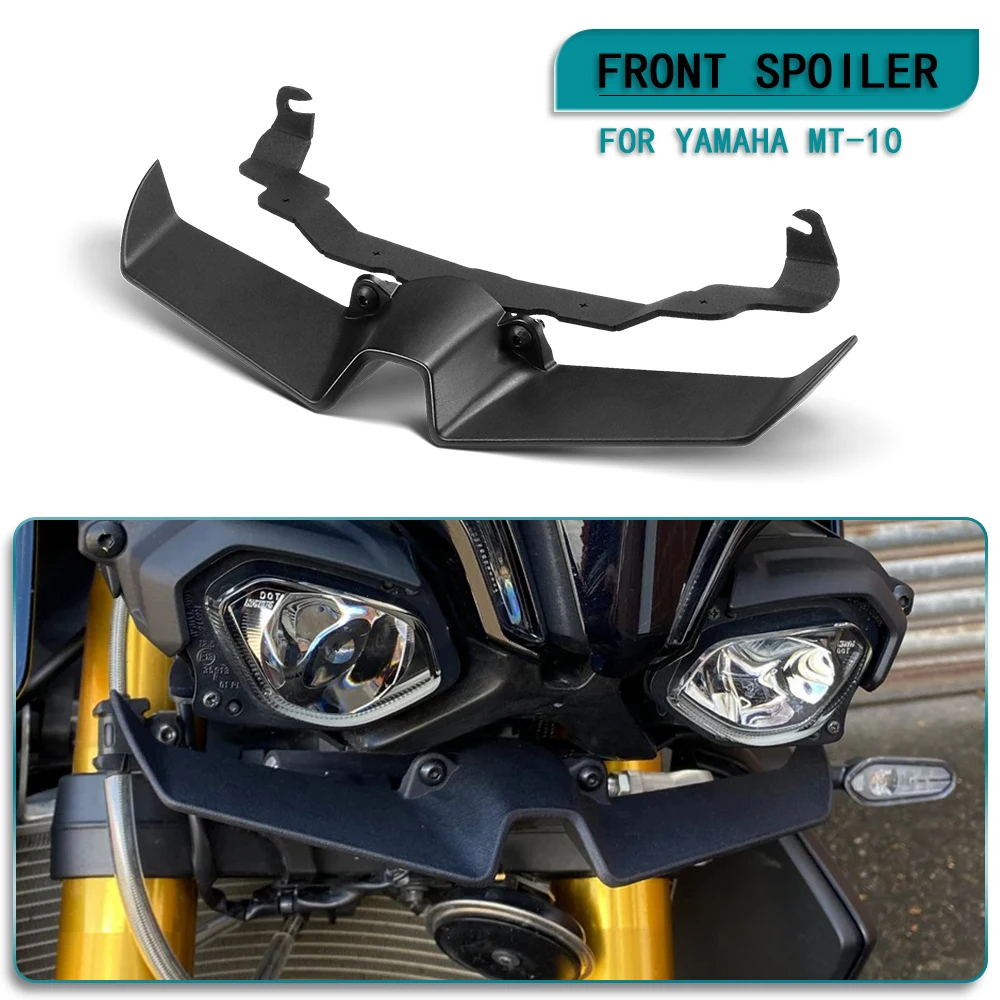 Front Spoiler Aerodynamic Frontal Wing Kit For Yamaha Mt 10 Mt10 Mt 10 Sp 2022 Motorcycle
