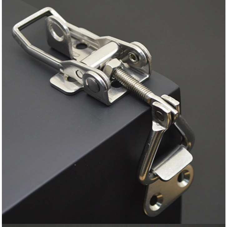 2pcs SUS 304 stainless steel adjustable locking Spring Loaded Toggle ...