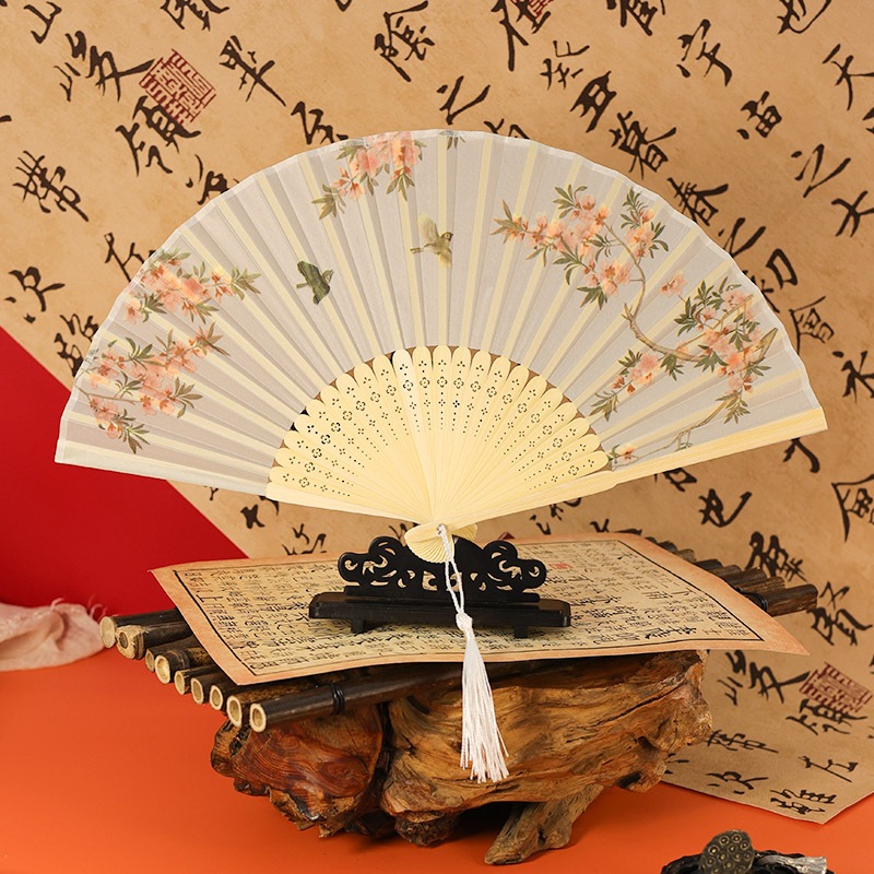 Ancient Style Folding Fan Hanfu Fan New Chinese Style Female Fan Dance ...