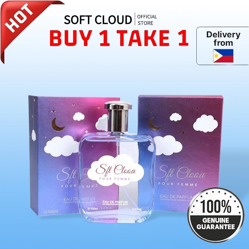 BUY 1 TAKE 1 SOFT CLOUD CREAM CLOUD Aimore 100ml Perfume ForWomen ...