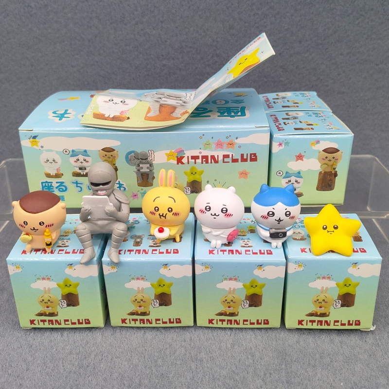 6Pcs/Set 2-3cm Kawaii Cute Chiikawa Anime Figure Hachiware Usagi little ...