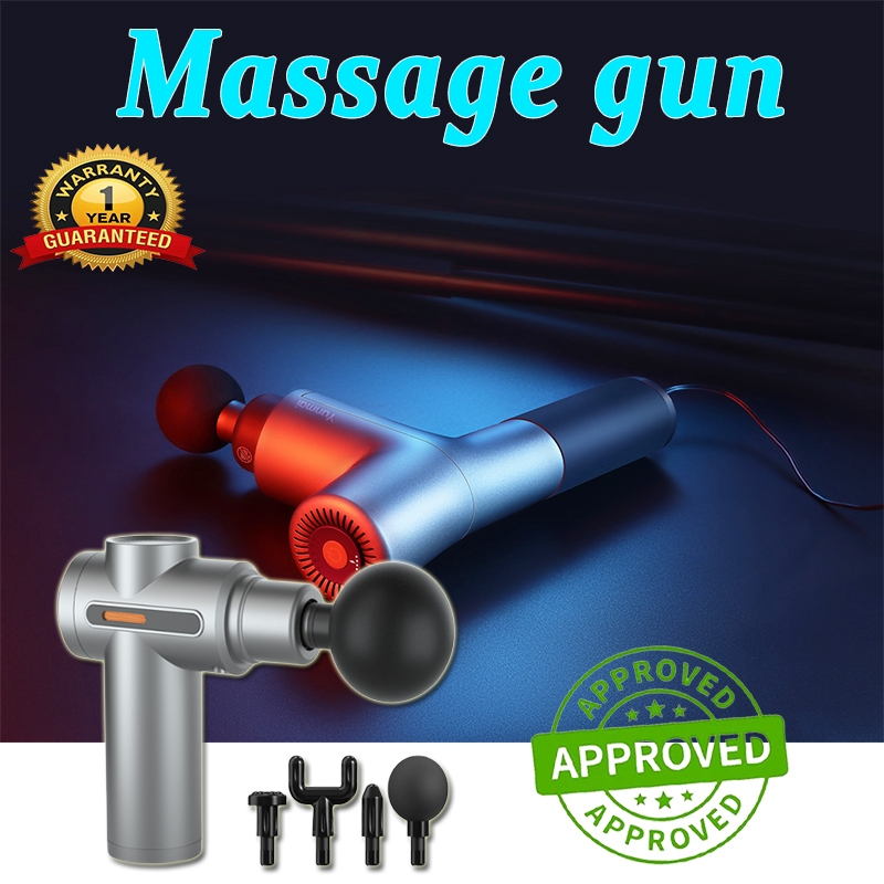 Portable Muscle Massage Gun Percussive High Frequency Vibration Fascia ...