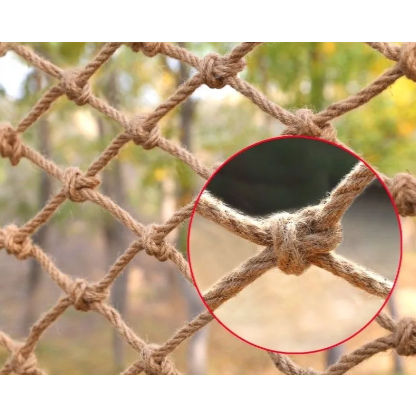 Hemp rope mesh, ceiling shed net, wall decoration net, woven rope net ...