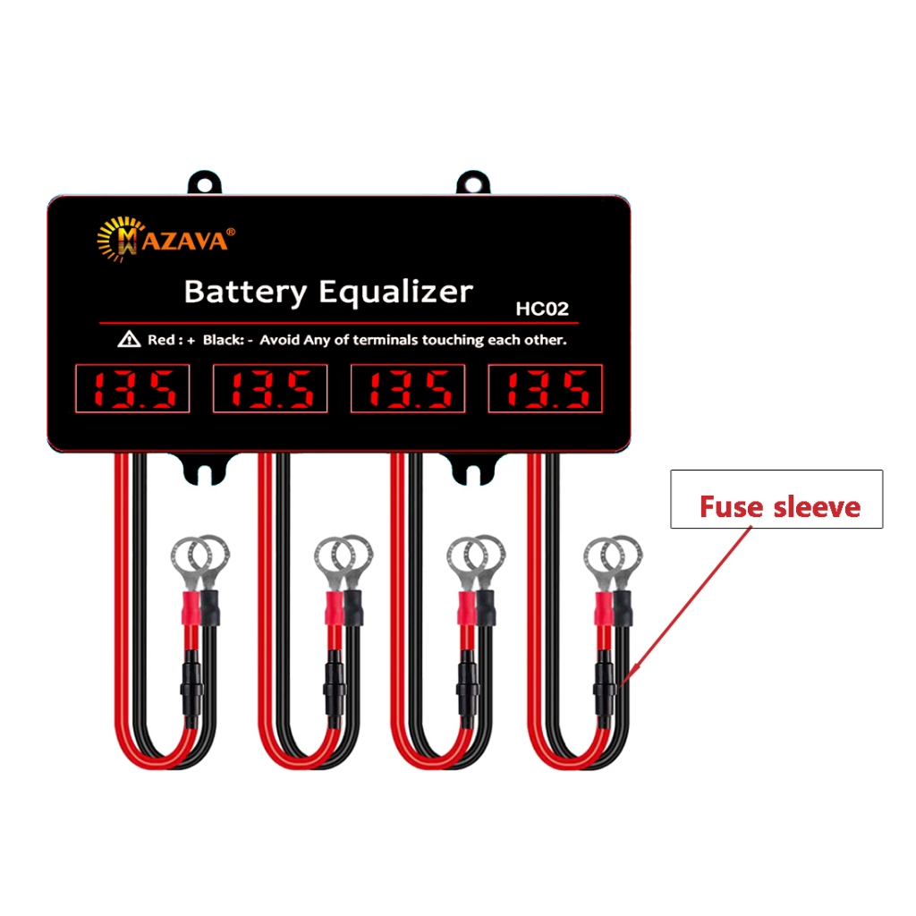 MAZAVA HC02 Voltage balancer Battery Equalizer 4x12V Flood AGM Lead ...