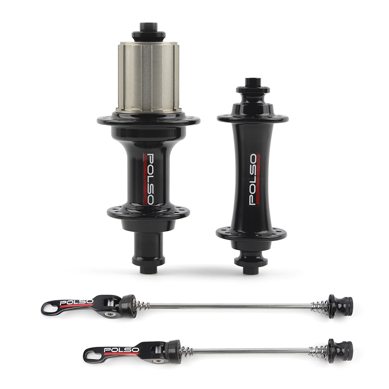 POLSO Road Bike Hubs 16 18 20 Holes Road Bike Hub Front and Rear QR ...