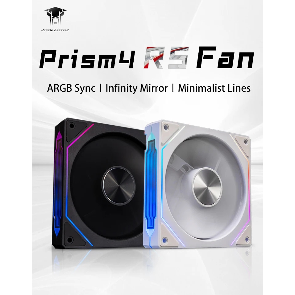 Jungle Leopard Case Fan 120mm 5V 3Pin ARGB Cyclic Mirror Light Effect ...