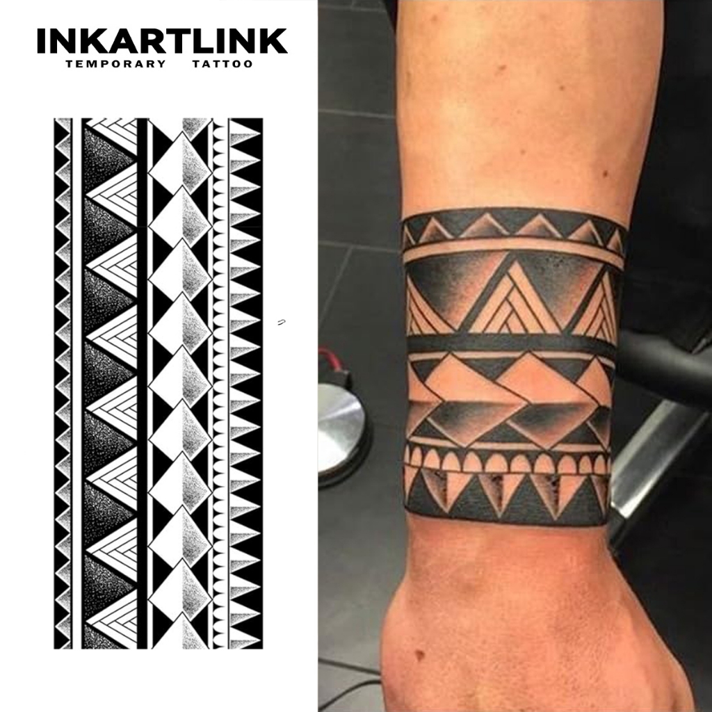Inkartlink armband temporary tattoo stickers, waterproof long-lasting ...