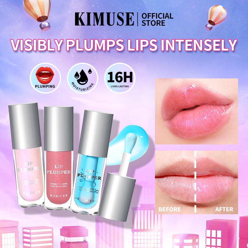 KIMUSE Lip Plumper Visibly Plums Lips Intensely Lasting Fullness ...