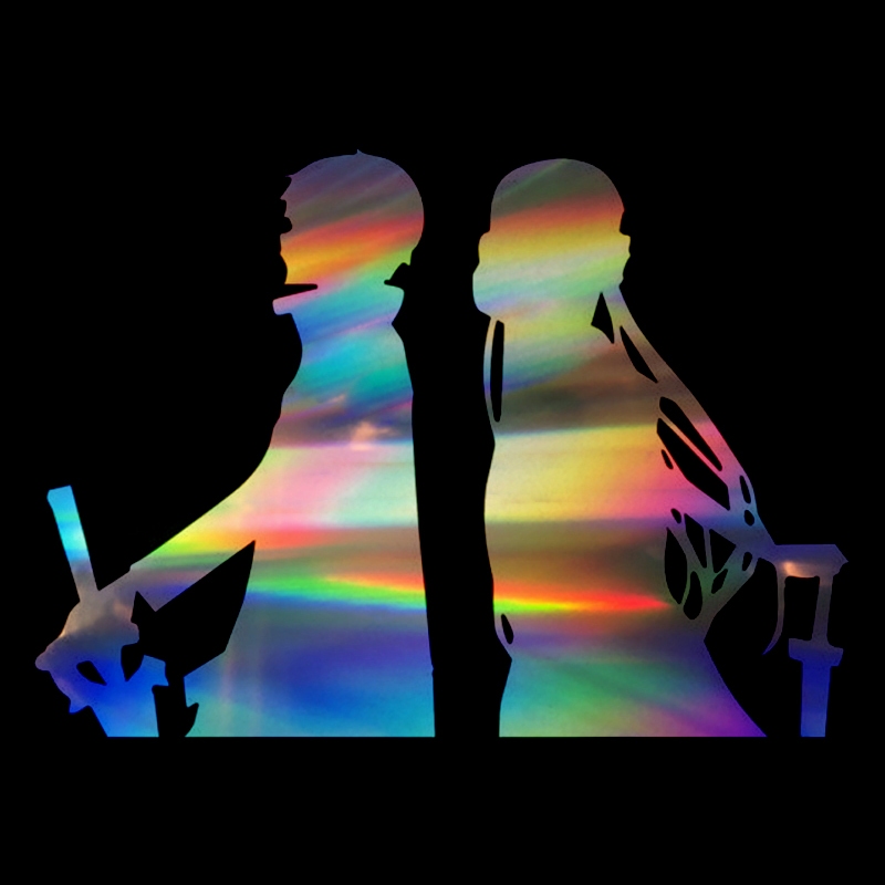 Sword Art Online Sao Kirito Asuna Car Body Sticker Vinyl Decal Decorate ...