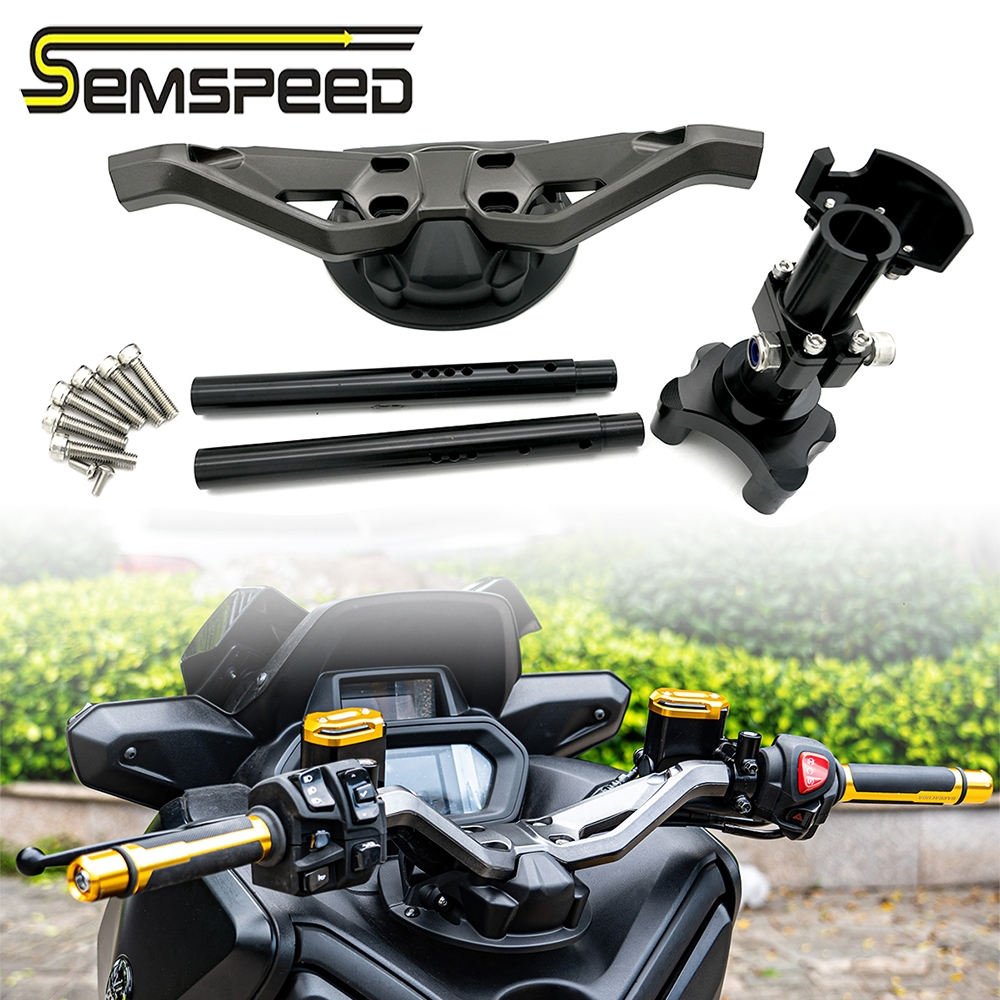【SEMSPEED】For Yamaha NMAX 155 150 125 V2 2020-2024 Motorcycle Handlebar ...
