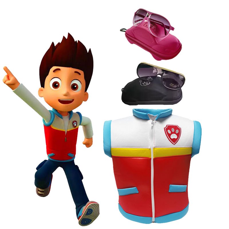 Kids Paw Patrol Costume Ryder Vest Cosplay Halloween Captain Dress Up ...