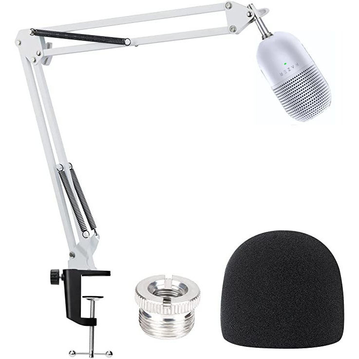 Wanjason Razer Seiren V3 Mini Boom Arm with Pop Filter - Mic Stand with ...