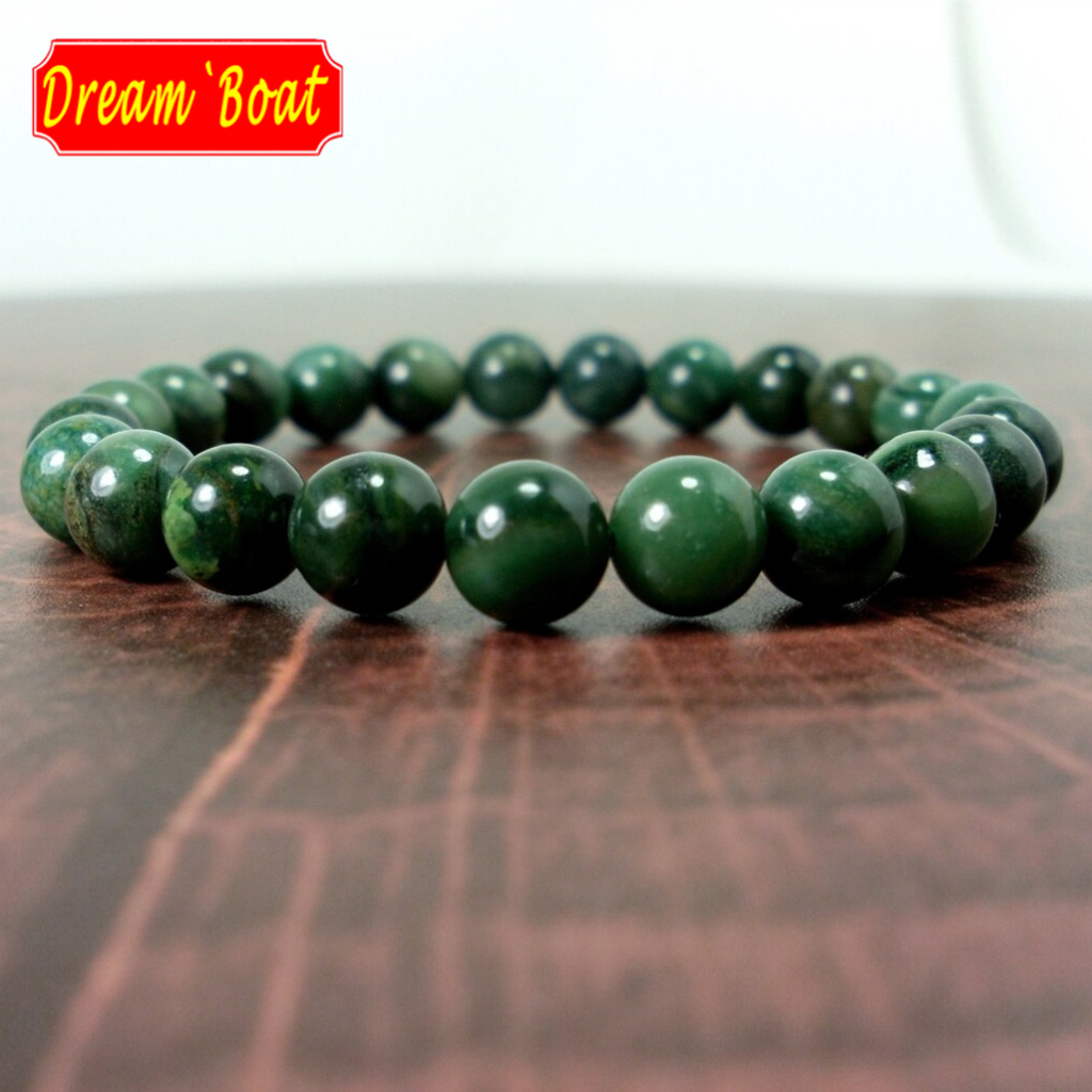 Euchlorite Bracelet, Natural Crystal Bracelet，Crystal Bead，Women/Men ...