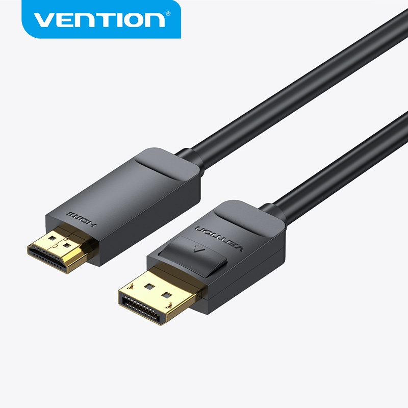 Vention DP to HDMI Cable 4k HD DisPlayport HDMI Adapter Conventer Gold ...
