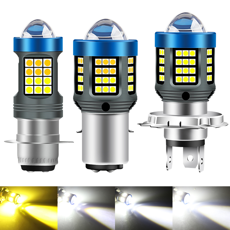 Led Motorcycle Headlight T19 P15D H4 H6 BA20D Led Moto Bulb AC DC 12V ...