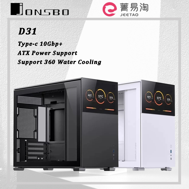 JONSBO Pinecone D31 Case MATX ITX 1280x800 resolution Sub Screen of ...
