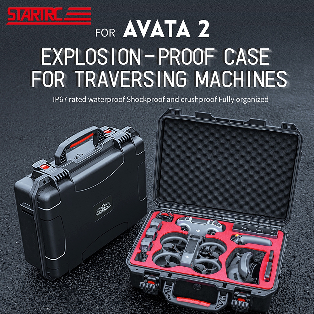 For DJI Avata 2 Changfei Set Waterproof and Explosion proof Storage Box ...