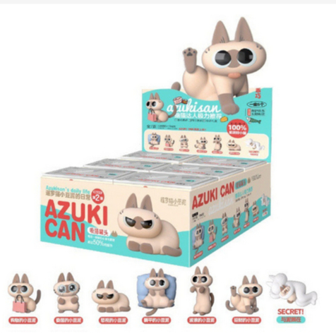 Original Azuki Can Azukisan's Daily Life 2Nd Series Blind Box Kawaii ...