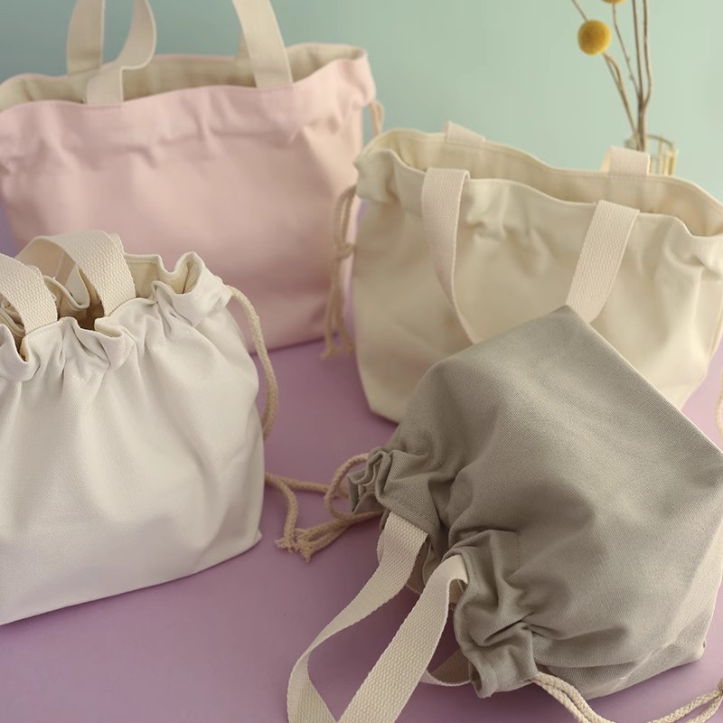 Video Inside Plain Simple Japanese Style Lunch Box Bag Lunch Bag ...