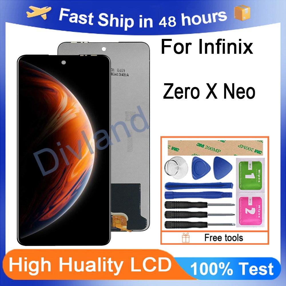 Original Lcd For Infinix Zero X Neo X6810 LCD Display Touch Screen ...