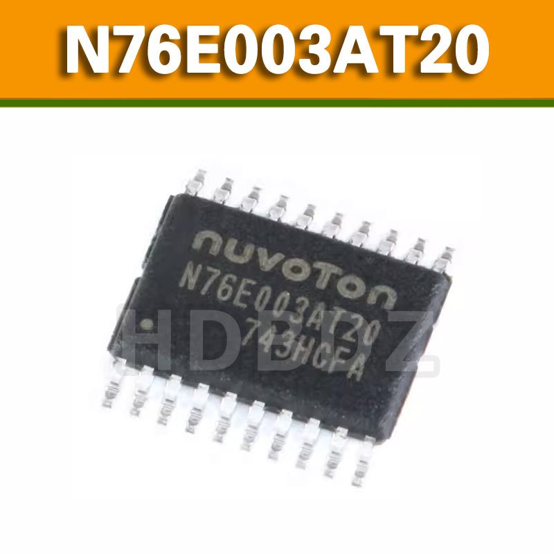 3pcs N76E003AT20 TSSOP-20 IC SMD Microprocessor Chip NUVOTON | Shopee ...