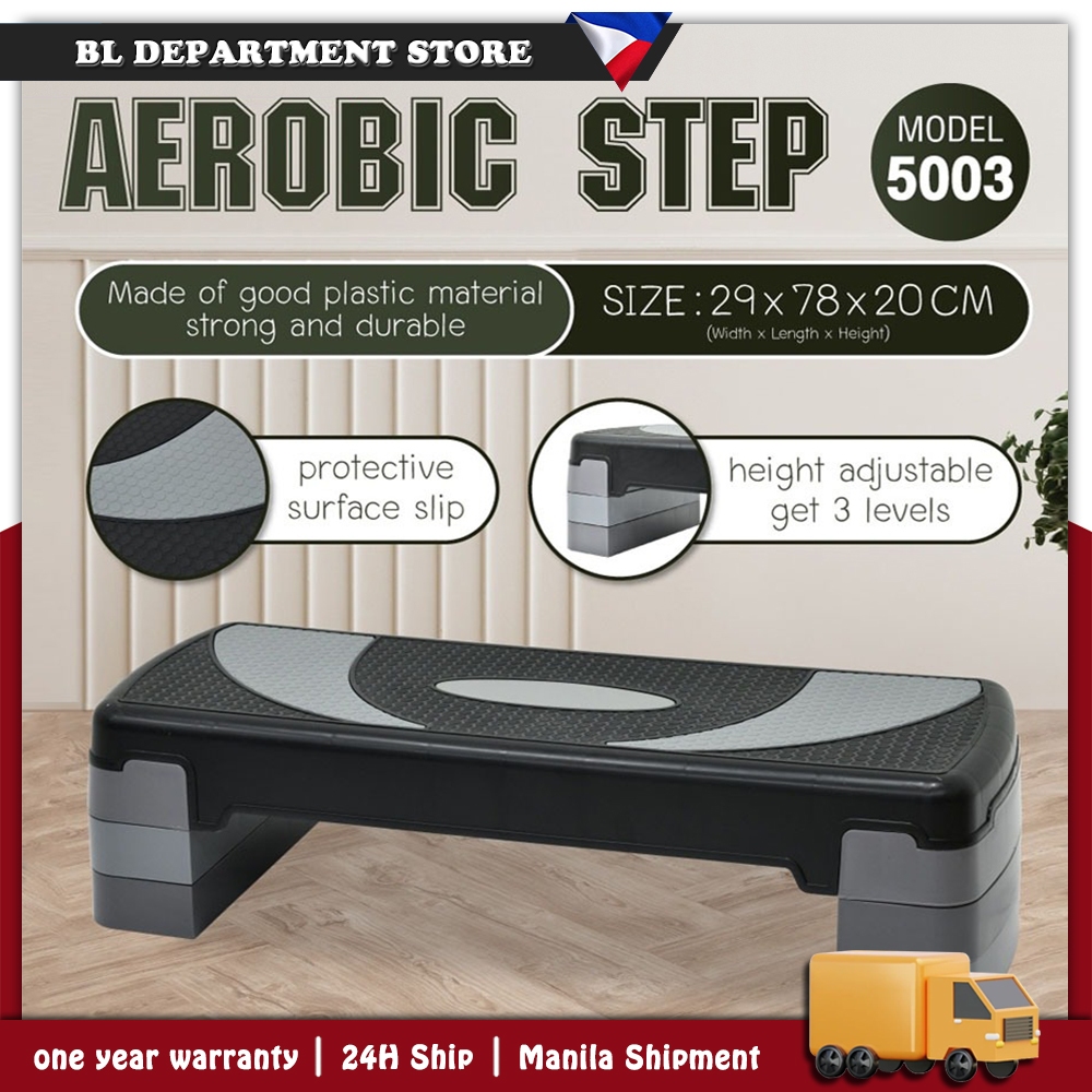 B&G Aerobic Stepper Yoga Pedal Indoor Adjustable Fitness Jumping Yoga ...