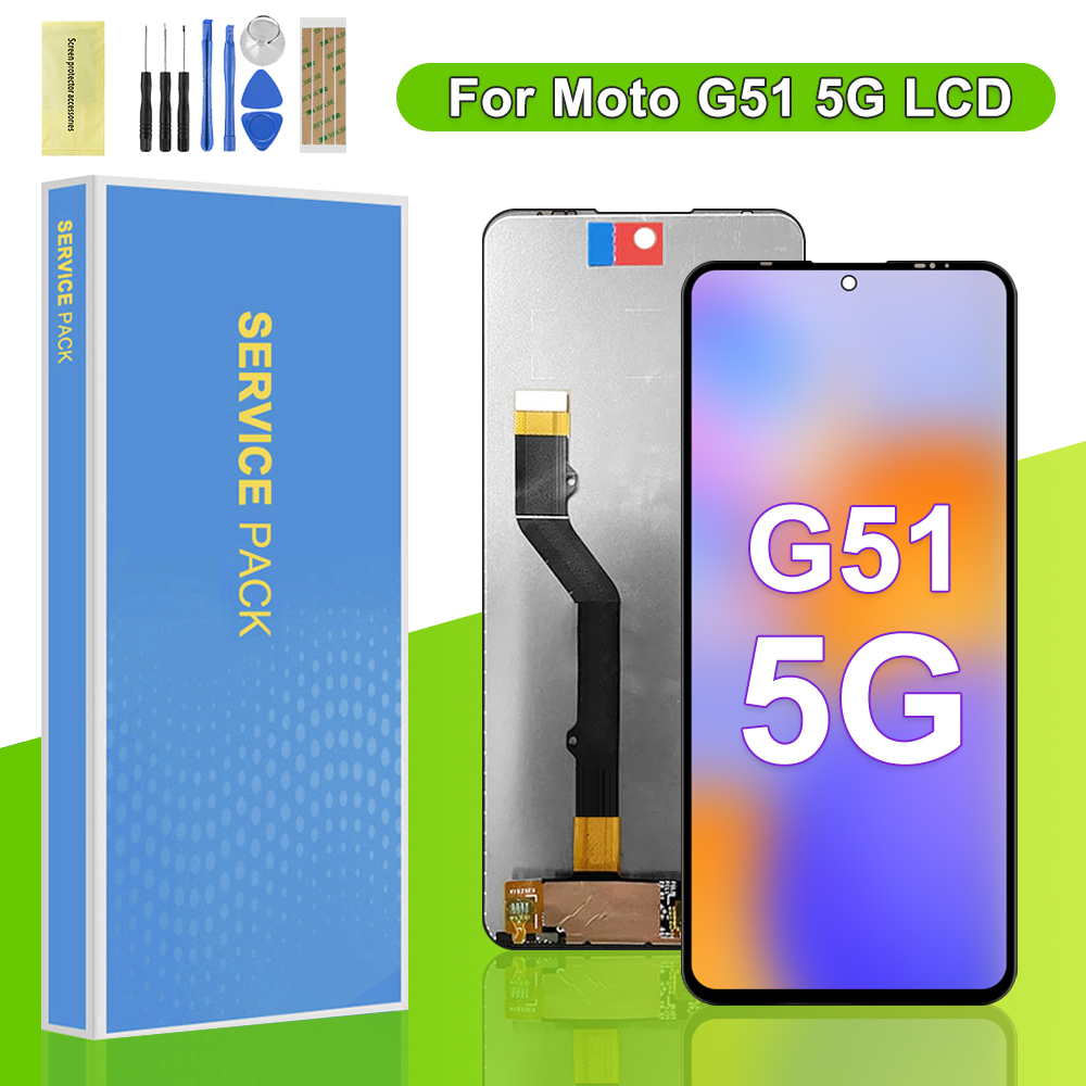 For Motorola Moto G51 5G LCD Display Touch Screen Digiziter XT2171-2 ...