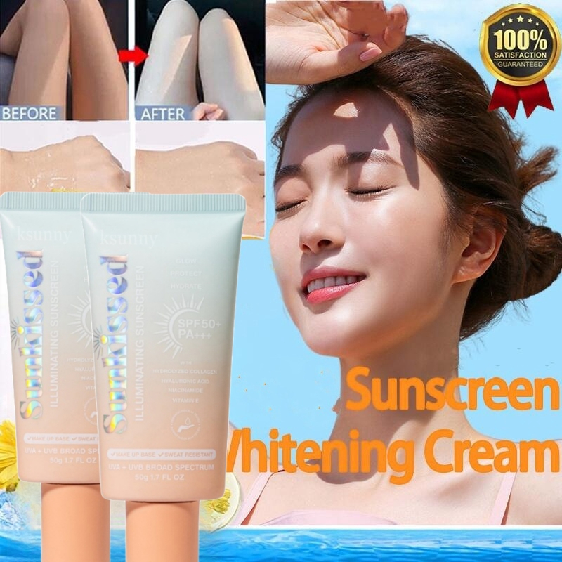 【BUY 1 TAKE 1】Ksunny Sunscreen for face and body PA++++ whitening Solar ...