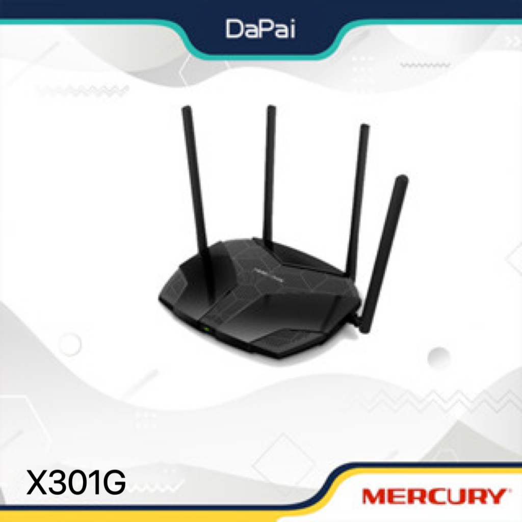 Mercury X301G AX3000 Full Blood WiFi 6 Wireless Router 5G | Shopee ...
