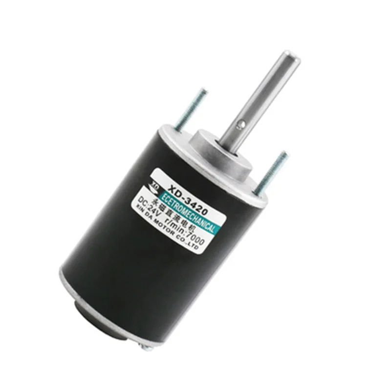 DC 12V 24V 30W High Speed Electric Motor Engine 3420 CW And CCW Speed ...