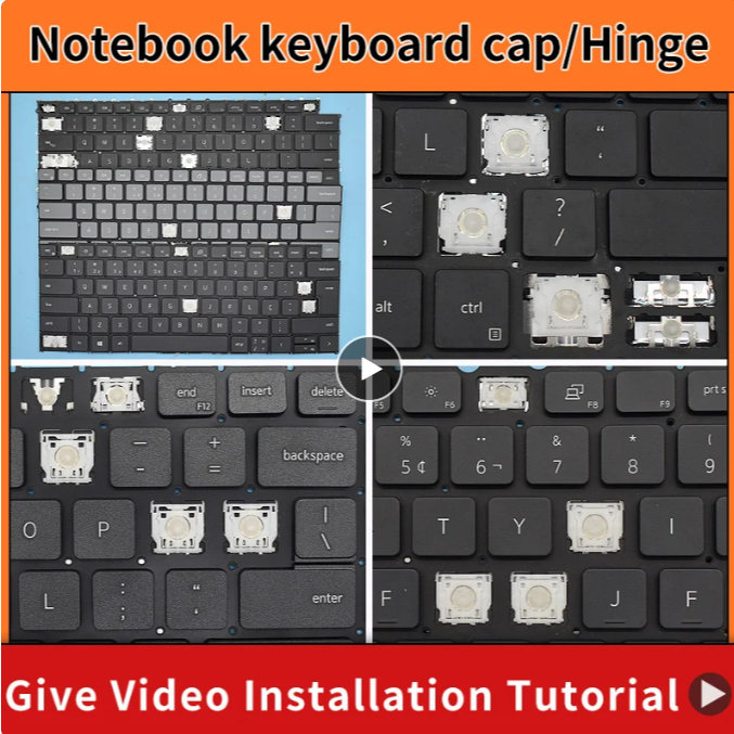 Replacement Keycap Key cap Hinge for Dell Latitude E5450 E5470 E7450 ...