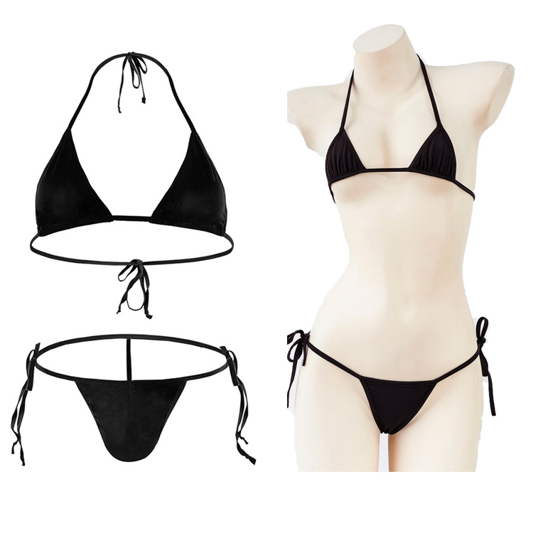 Sexy Laced-Up Bikini Swimsuit Ladies Mini Three-Point Lace | Shopee ... Sexy Laced-Up Bikini Swimsuit Ladies Mini Three-Point Lace | Shopee ...