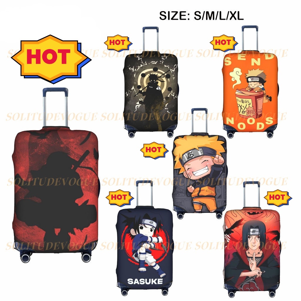Naruto Thick Luggage Cover Protector High Elastic Travel Suitcase ...