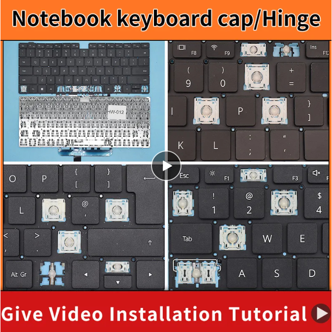 Replacement Keycap Key cap Hinge for Huawei MateBook D14 D15 Boh-WAQ9R ...